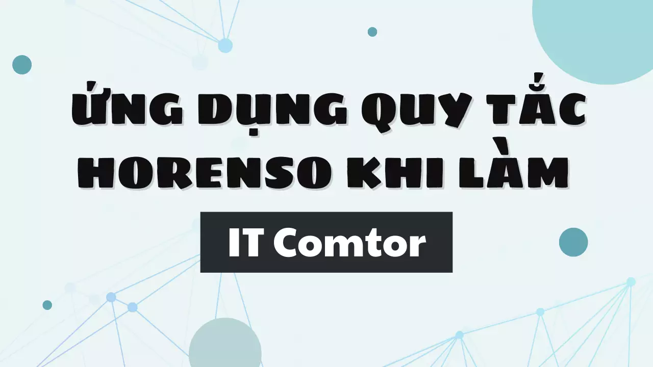 Applying the HoRenSo Method in IT Comtor teamwork